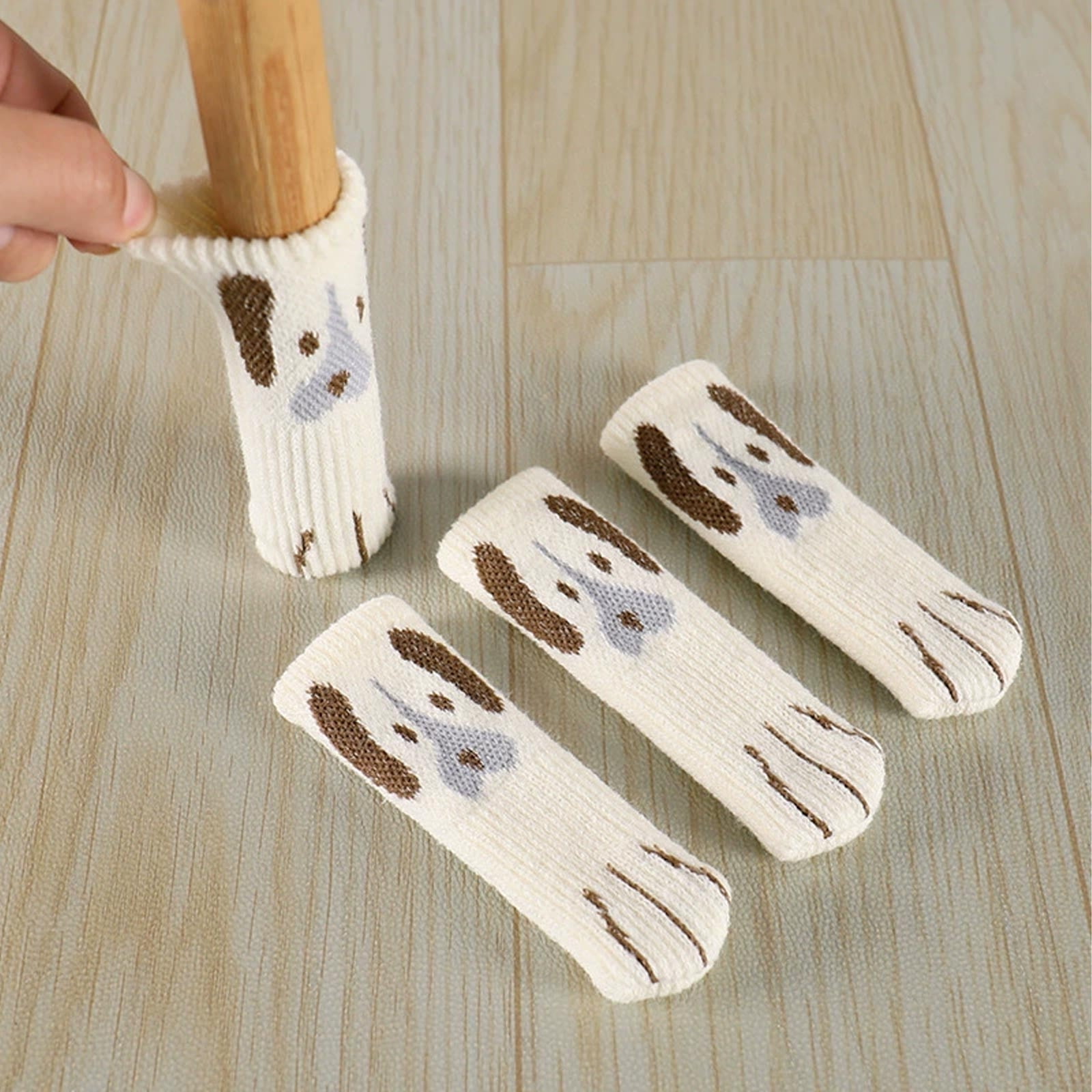 Chair Leg Covers under $5! Yrmaups Animals Paw Chair Leg Covers, Stool ...