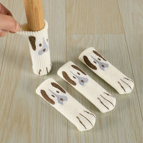 Chair Leg Covers under $5! Yrmaups Animals Paw Chair Leg Covers, Stool ...