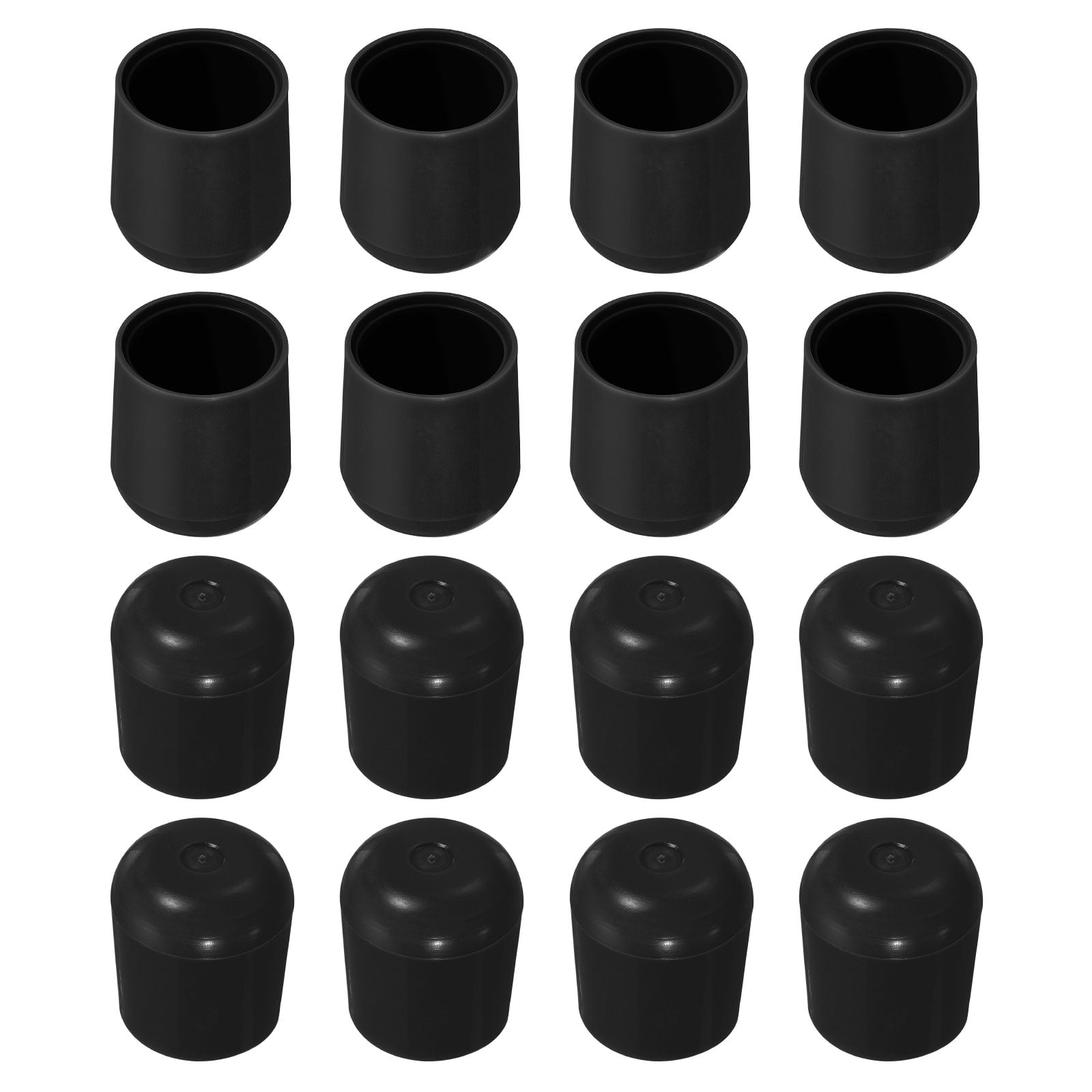 Chair Leg Floor Protector, 16pcs 1" - Plastic Round Chair Leg Caps, Non ...
