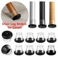 Chair Leg Sliders for Carpet 28Pcs Chair Glides, Furniture Leg ...