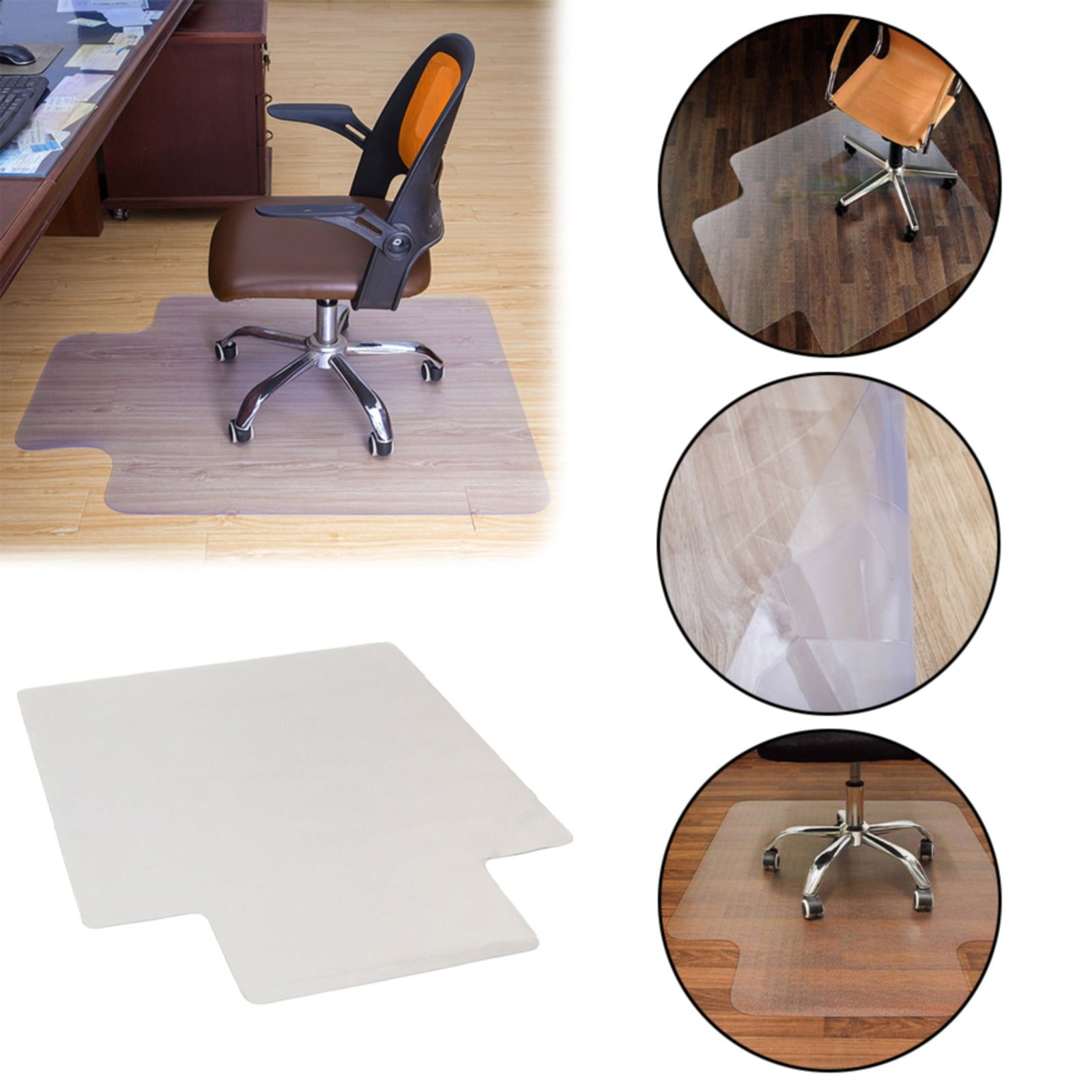 Chair Mat For Hardwood Floor 36 X 48 Inches Hard Floor Chair Mats Under ...