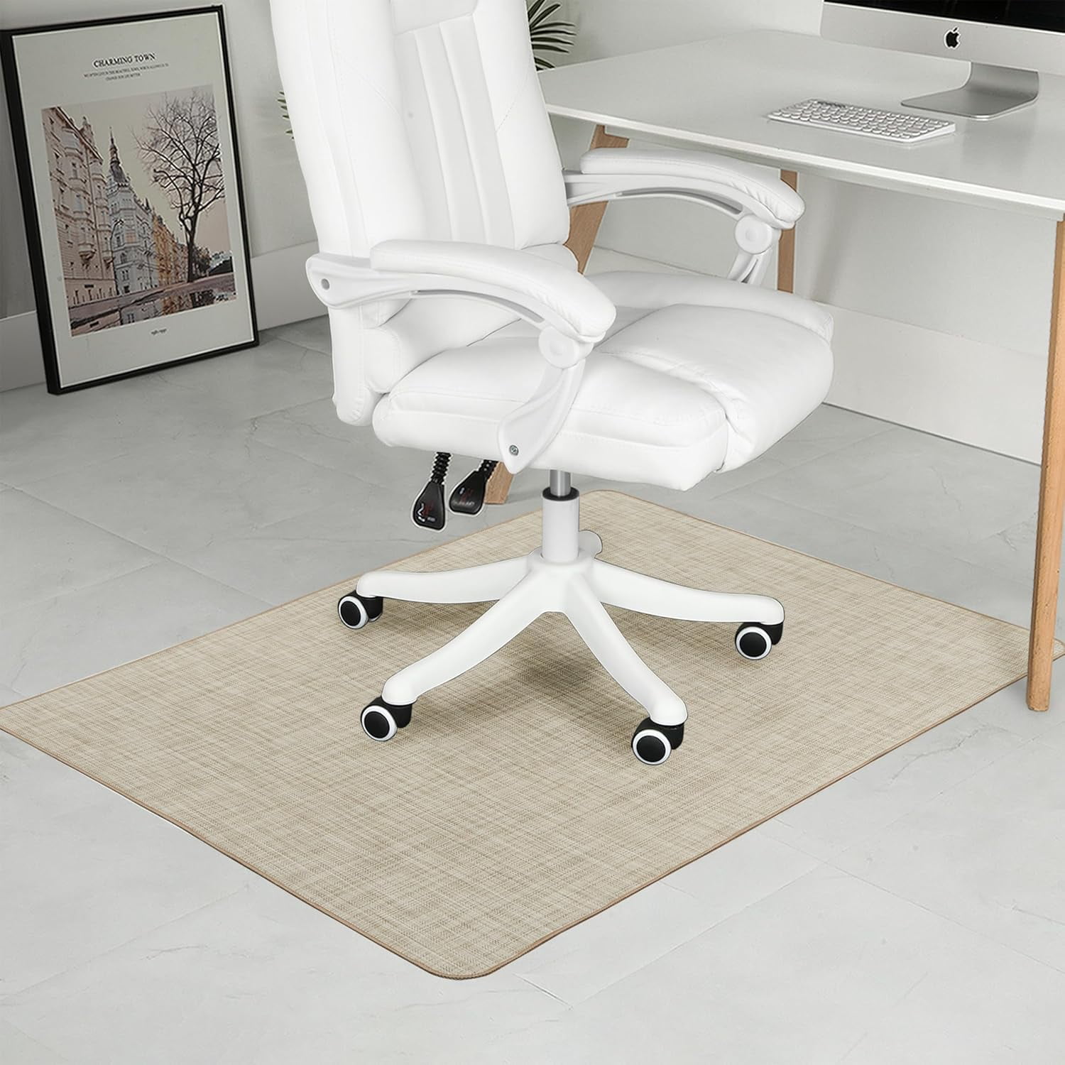 Chair Mat for Hardwood Floor, 47" x 60" Heavy Duty Office Chair Mat for ...