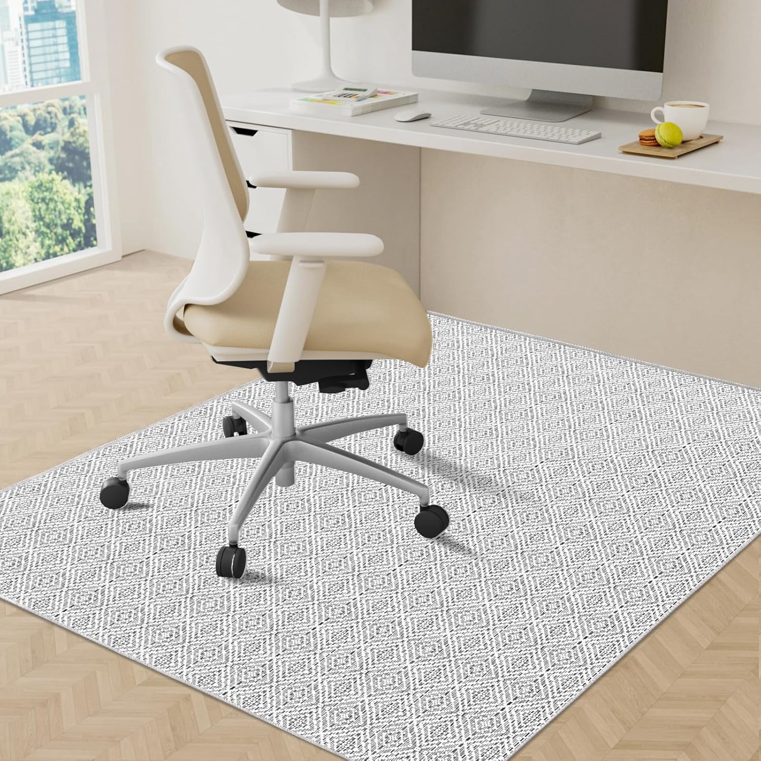 Chair Mat, Heavy Duty Hardwood/Tile Floor Protector, Computer Desk Mat ...