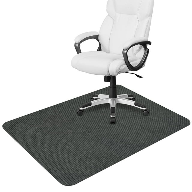 "Griffinlife 55"" x 35"" Non-Slip Corduroy Chair Mat for Hardwood Floor ...
