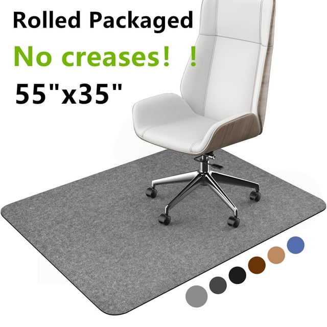 Chair Mat for Hardwood Floor,55" x 35"Office Chair Mats,Floor Protector ...