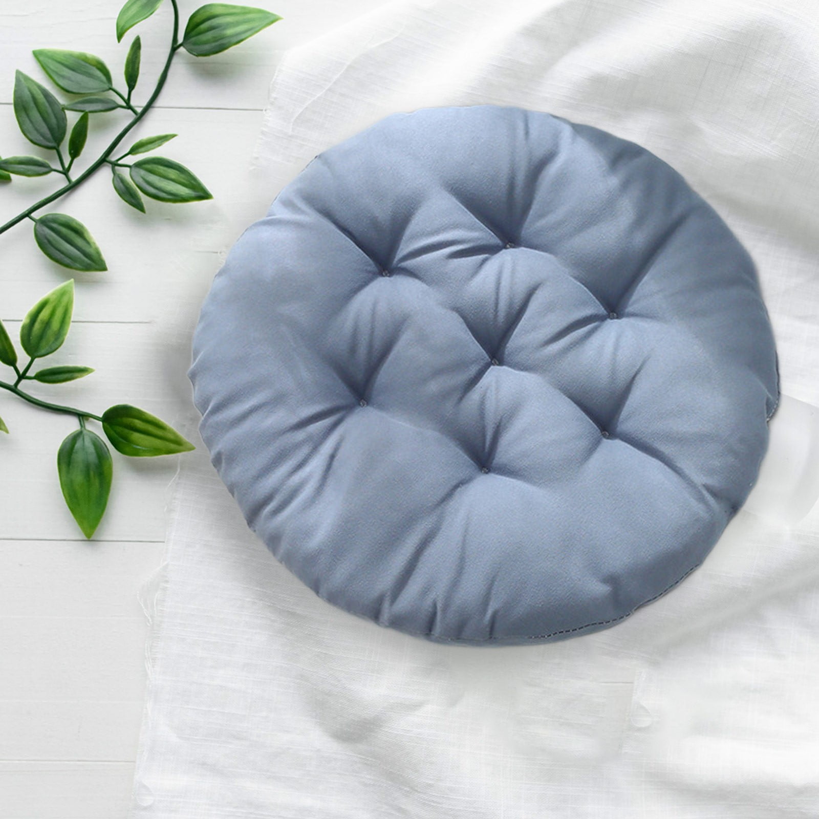 Chair Pads , Soft 16-Inch Round Thicken Chair Pads Seat Cushion Pillow ...