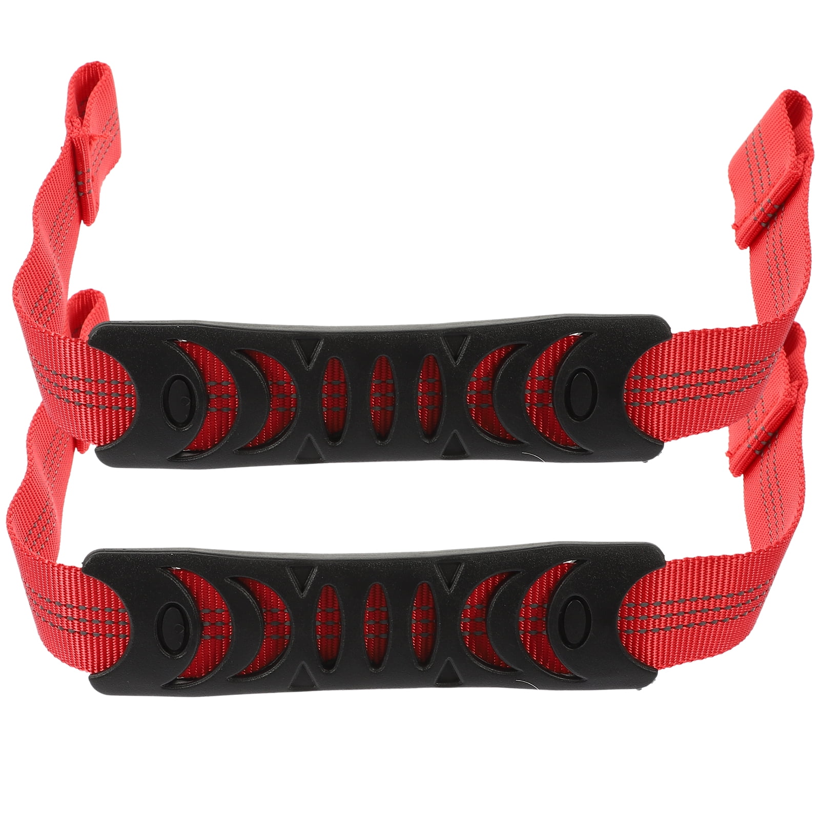 Chair Pouf Cars 2 Pcs Assist Device Armrest RV Red Nylon Webbing Elder ...