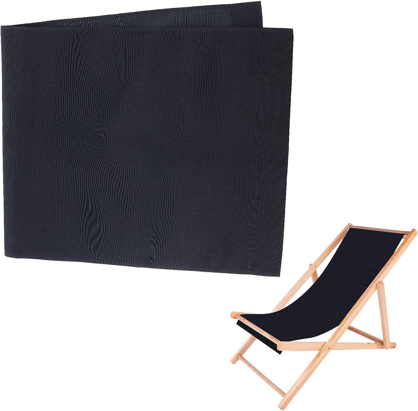 Chair Replacement Fabric 44 x 17 Inch Lounge Chair Cloth Long Beach ...