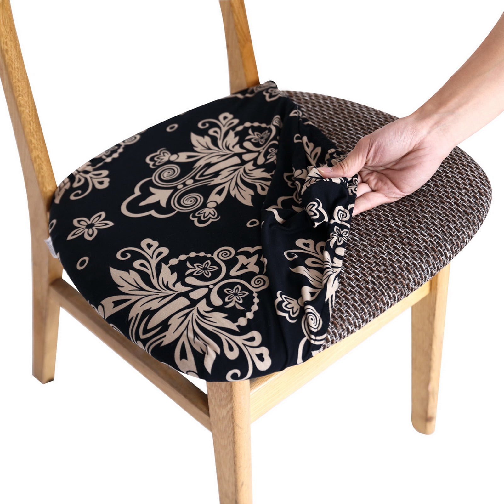Chair Seat Cover with Elastic Straps Wear Resistant Scratch-proof ...
