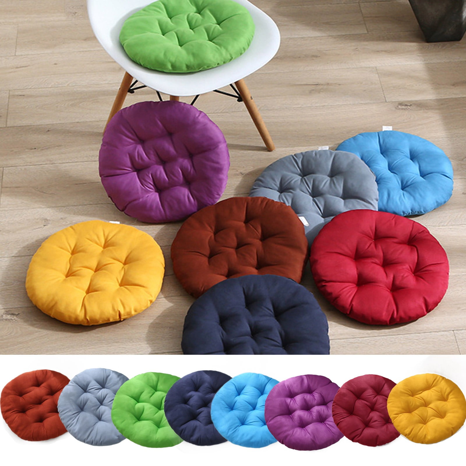 Chair Seat Pads Clearance Office Student Chair Cushions, Padded Round ...