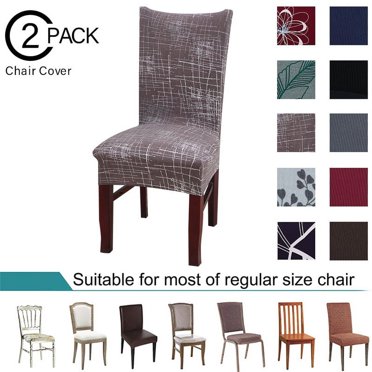 Easy Fit & Removable 6 Pack Dining Chair Slipcovers, Stretch Protector ...