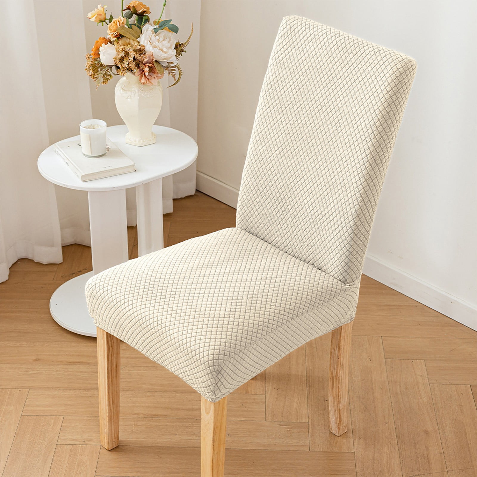 Chair Slipcovers,Dining Chair Covers,Seating Protector & Decor,Stretch ...