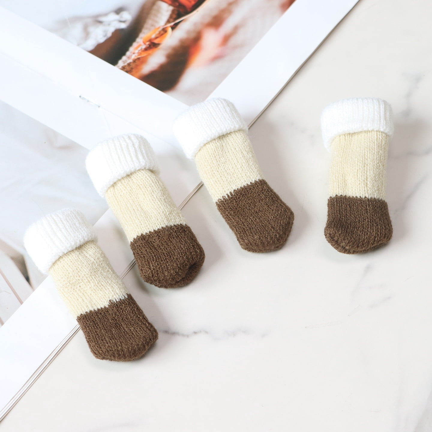 Chair and Table Leg Covers - 8 Pieces Protective Pads for Furniture ...