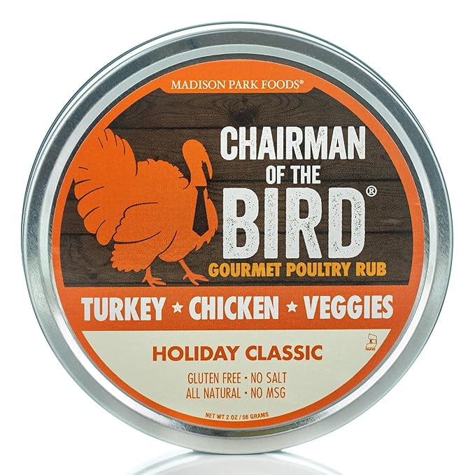 Chairman of the Bird Gourmet Poultry Rub - Seasoning Spice Blend ...