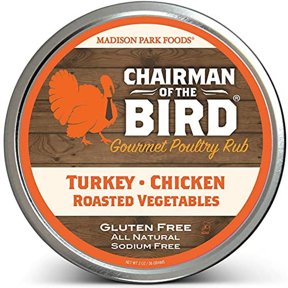 Chairman of the Bird Gourmet Poultry Rub - Classic Restaurant Herb ...