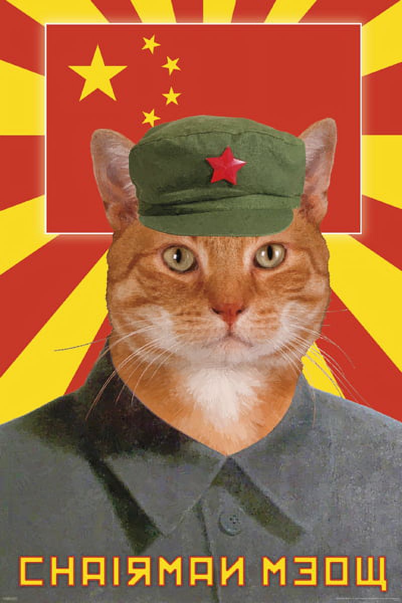 Chairman Meow Poster (24 x 36) - Walmart.com