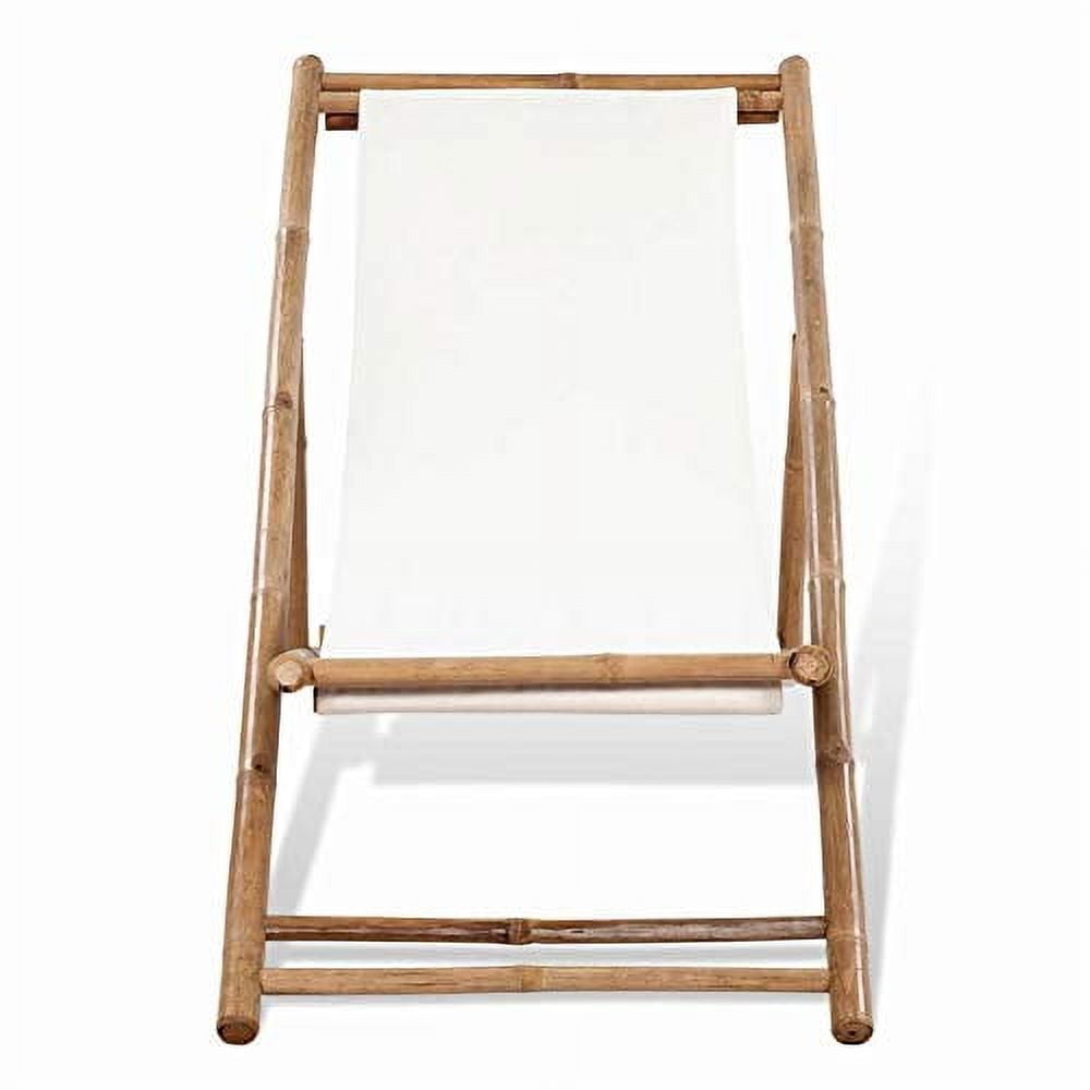 Chaise Lounge Bamboo Sun Lounge Chair by BLUECC (Style 1) - Walmart.com