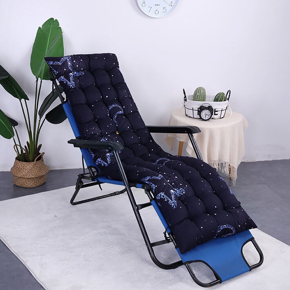 Chaise Lounge Chair Cushion for Patio, Thicker Soft Comfortable Chair ...