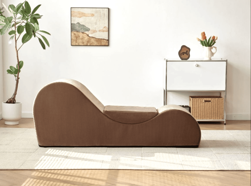 Chaise Lounge Chair, Ergonomic Design with High-Density Foam Core ...