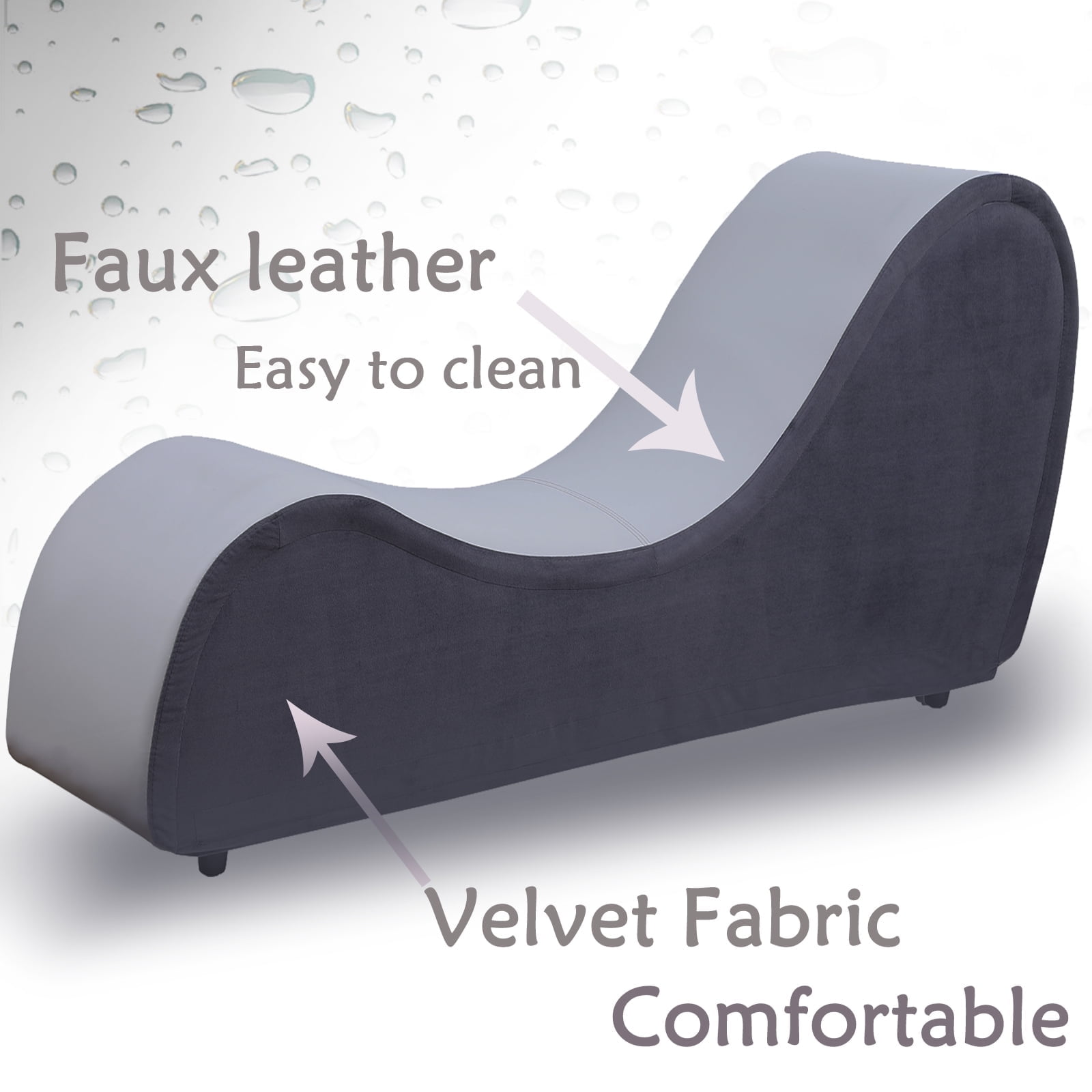 Chaise Lounge Chair Indoor for Adults Yoga Sofa Design for Stretching ...