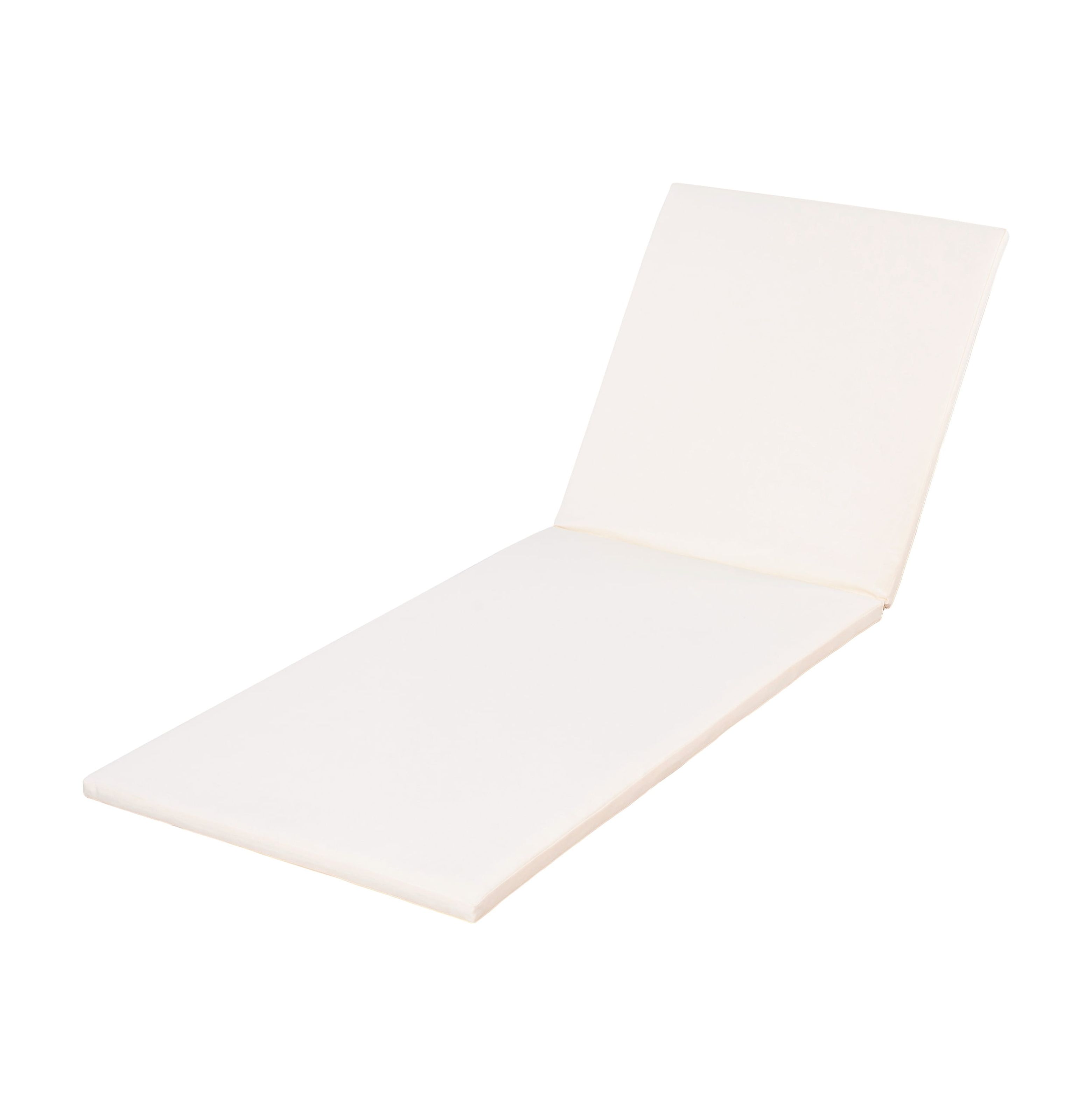 Chaise Lounge Cushion 2 Inch Thick - Waterproof Outdoor Patio Cushions ...