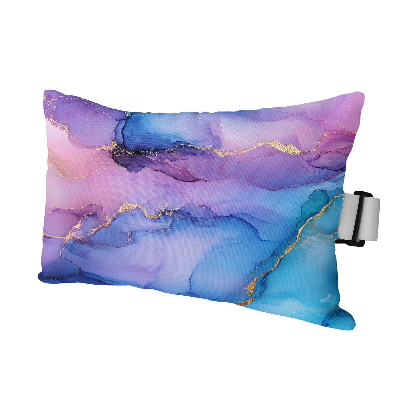 Chaise Lounge Headrest Pillow 1 Pack, Blue Purple Ombre Waterproof ...