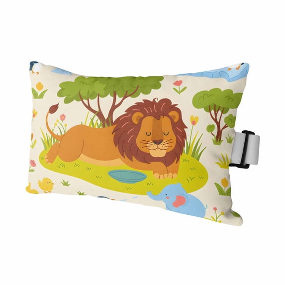Chaise Lounge Headrest Pillow 1 Pack, Cute Lion Waterproof Chair ...