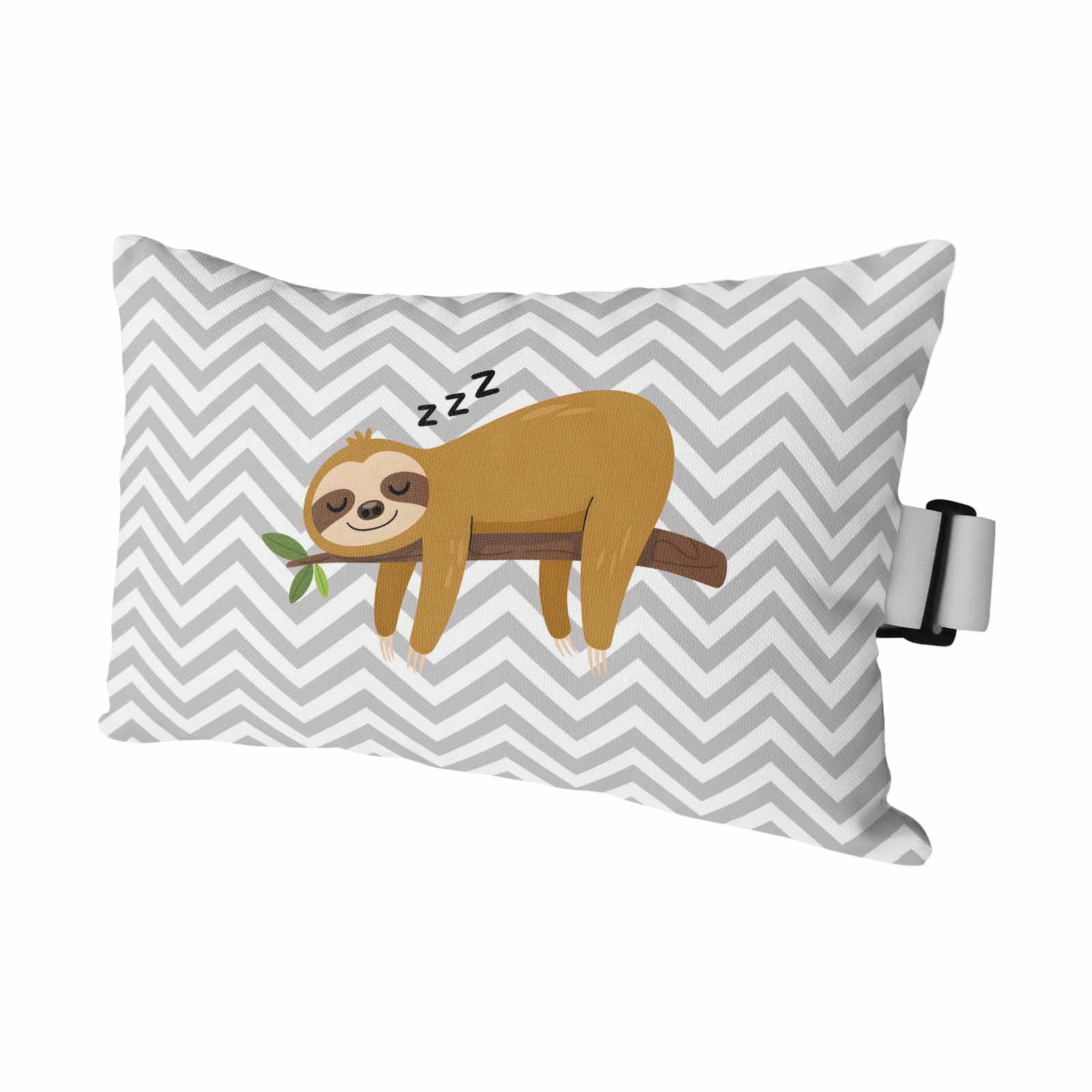Chaise Lounge Headrest Pillow 1 Pack, Funny Sloth Waterproof Chair ...