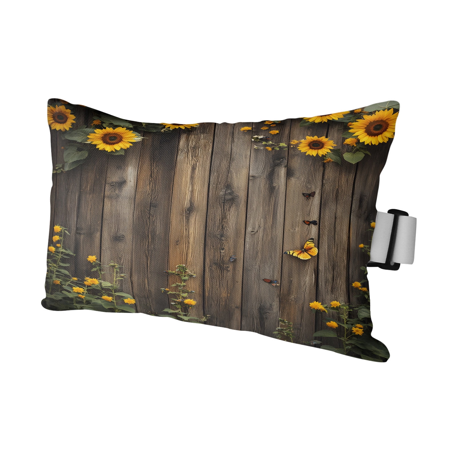 Chaise Lounge Headrest Pillow 1 Pack, Spring Sunflower Waterproof Chair ...