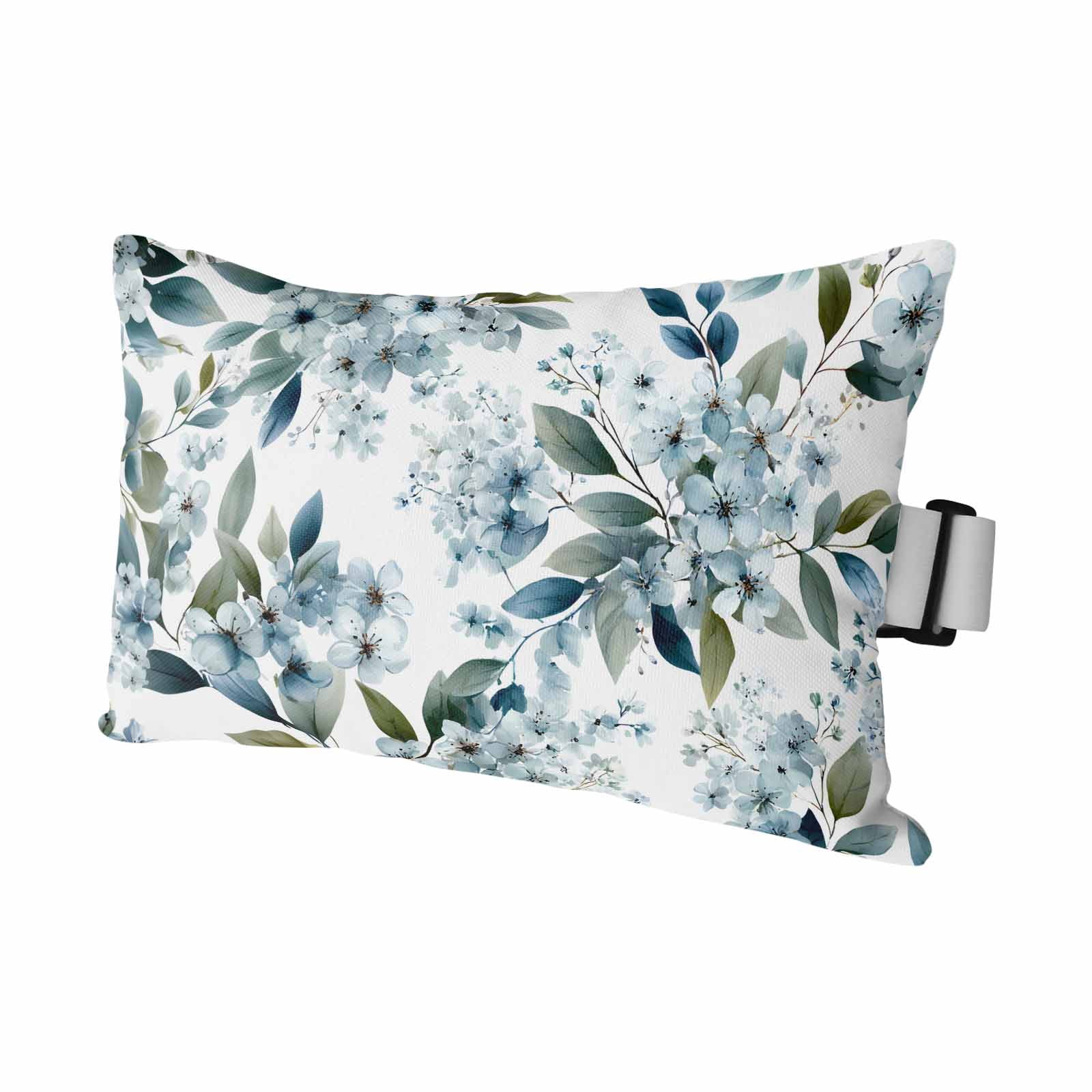 Chaise Lounge Headrest Pillow 1 Pack, Watercolor Flowers Waterproof ...