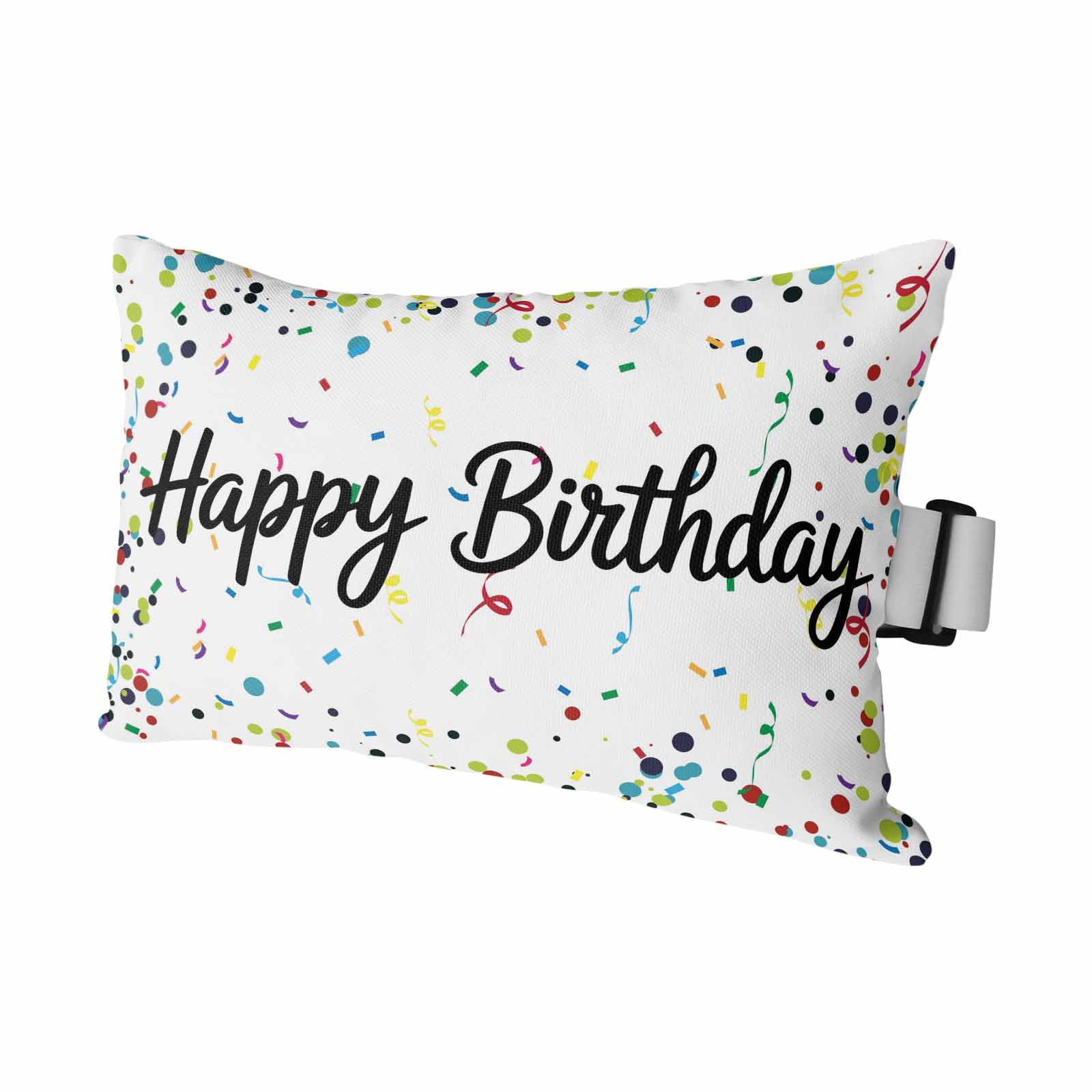 Chaise Lounge Headrest Pillow 1 Pack, White Birthday Waterproof Chair ...