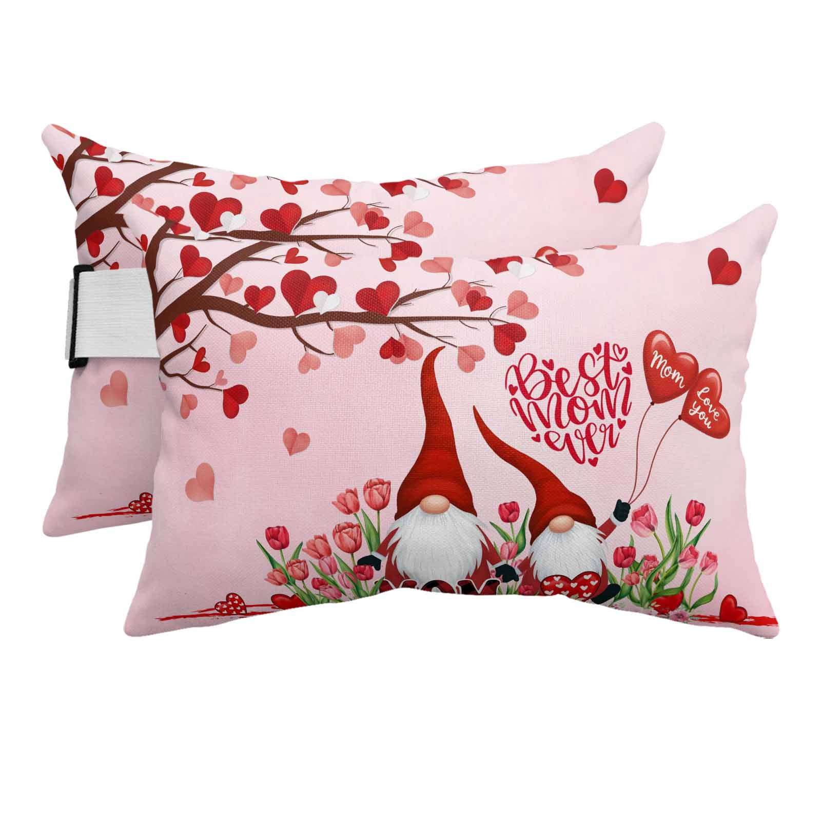 Chaise Lounge Headrest Pillow 2 Pack, Mother's Day Waterproof Chair ...