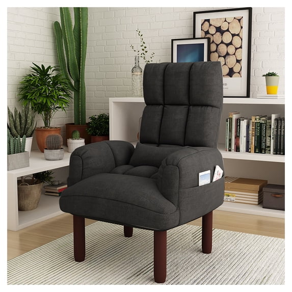 Chaise Lounge Indoor Bedroom, Armchair Recliner, Mid-century Modern ...