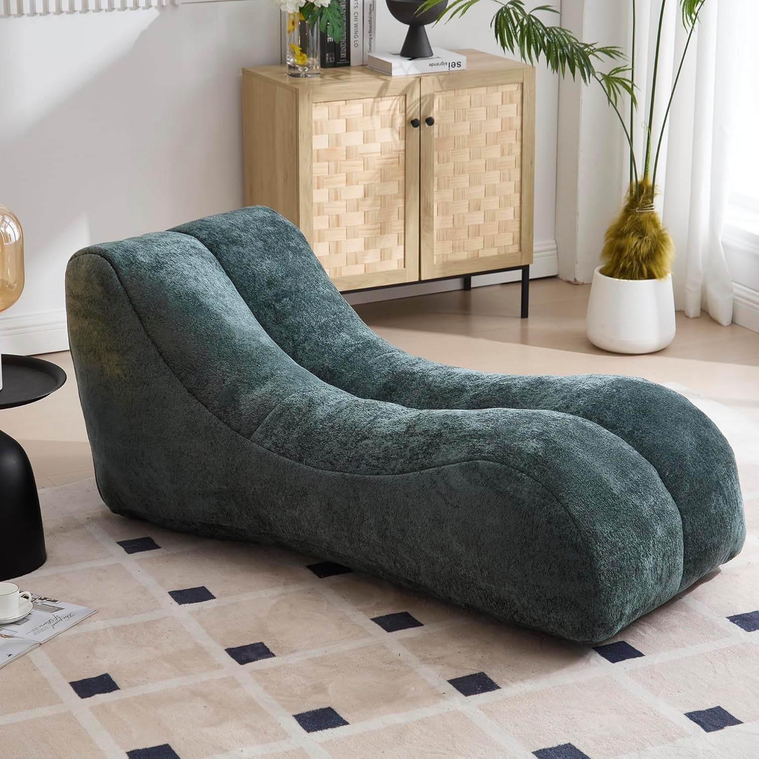 Adults Modern High Density Foam Chaise Lounge, Yoga and Massage ...