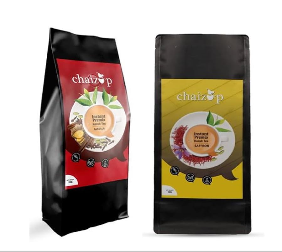 Chaizup Premium 1 Min Instant Assorted Tea Pack - Pack Of 2 X 1 Kg Poly ...