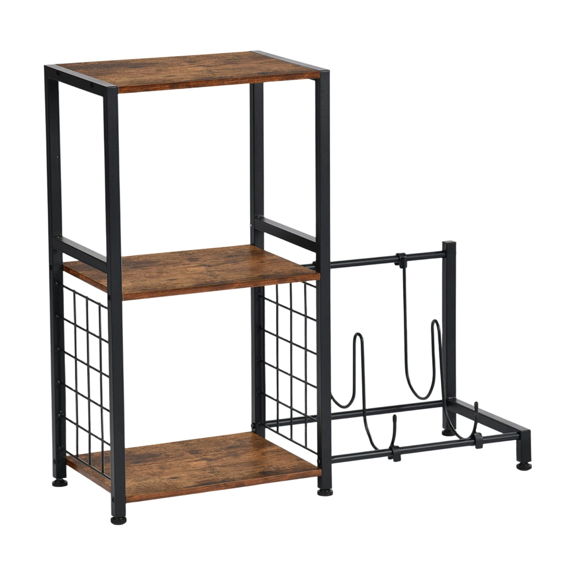 Chak’s Choice Side Table with Guitar Rack, Turntable Stand, Vinyl ...