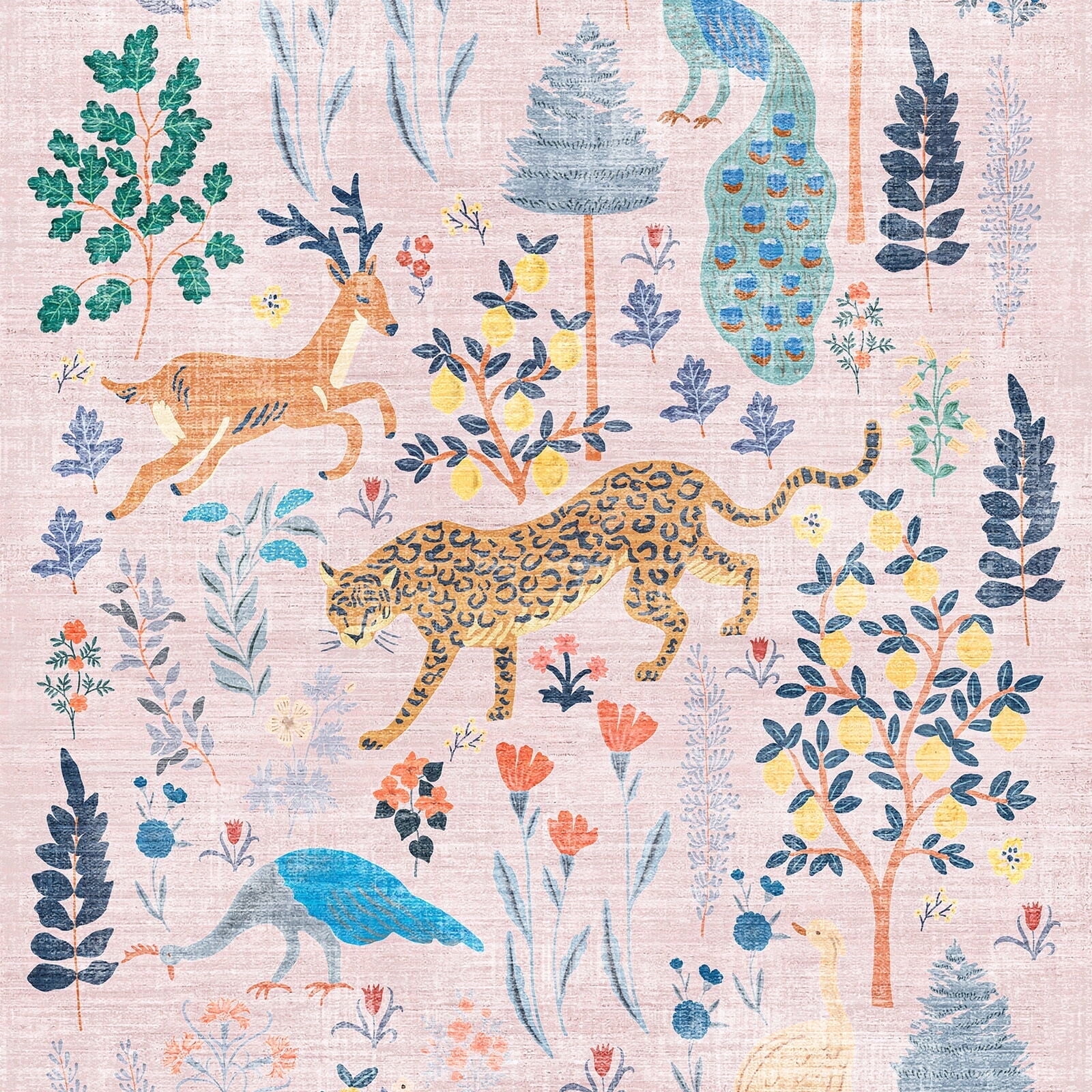 ChakmeOne Rugs for Living Room 9x12 Ft Area Rugs, Animal Print, Machine ...