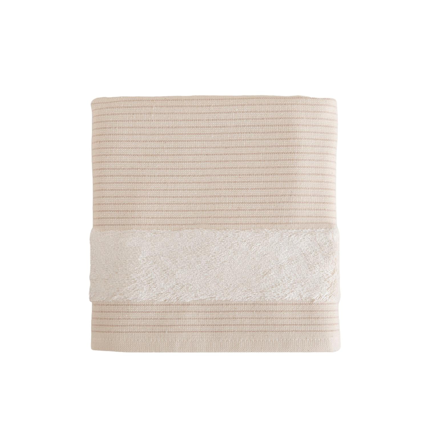 Chakra Gordel 40% Bamboo 60% Cotton Hand Towel 30x50 cm Natural-Beige ...