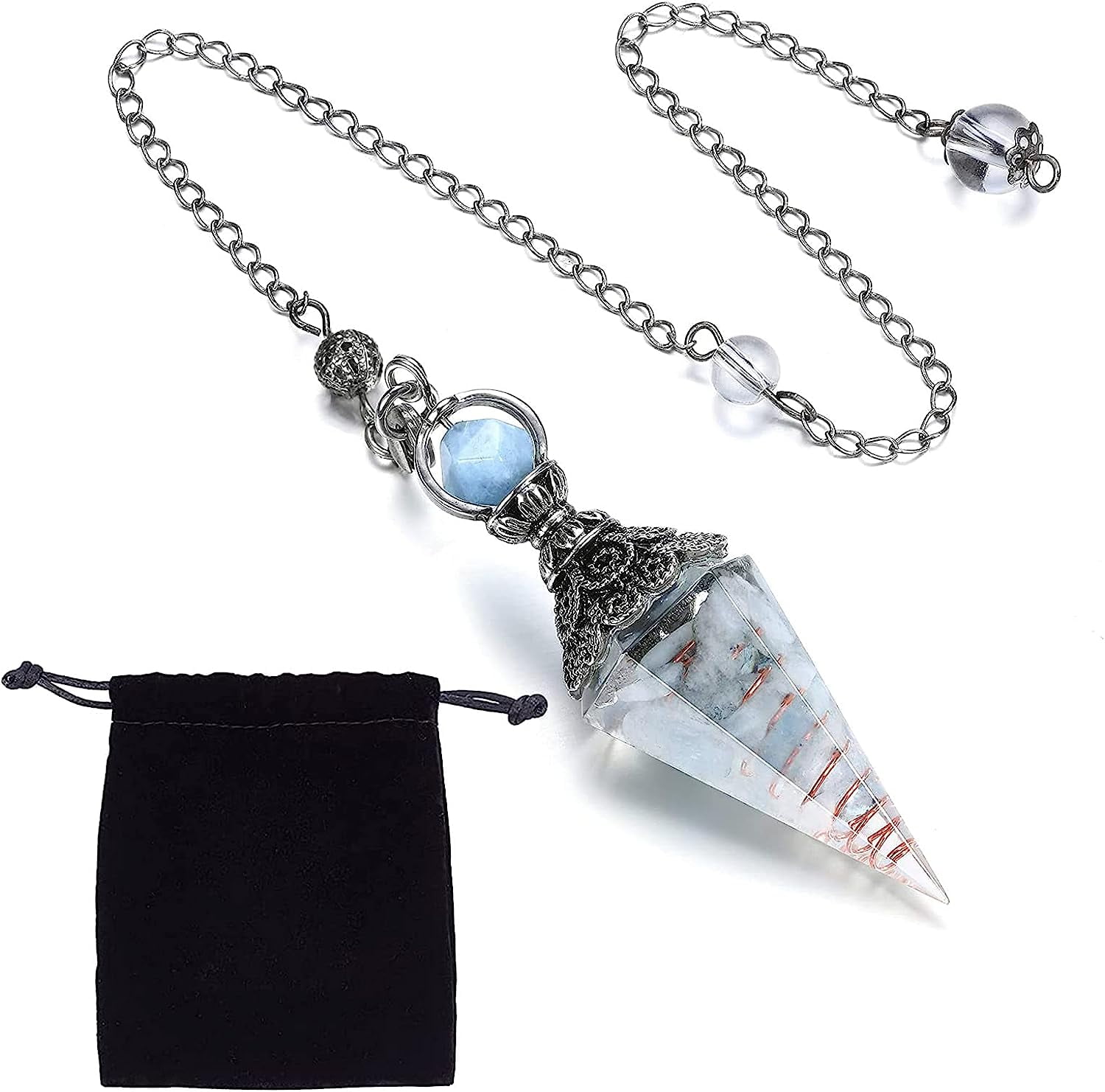 Chakra Pendulum Healing Pendulum Crystal Dowsing Pendulum Dowsing ...