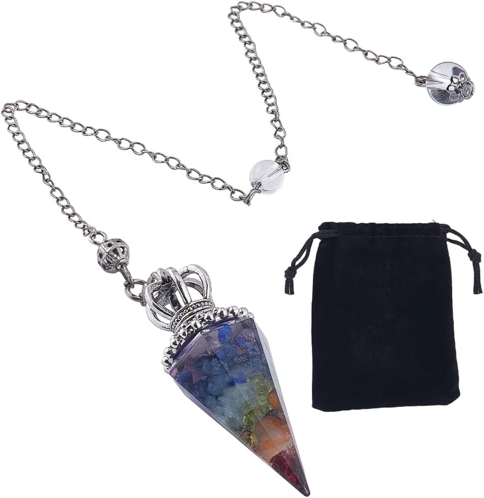 Chakra Pendulum Healing Pendulum Crystal Dowsing Pendulum Dowsing ...