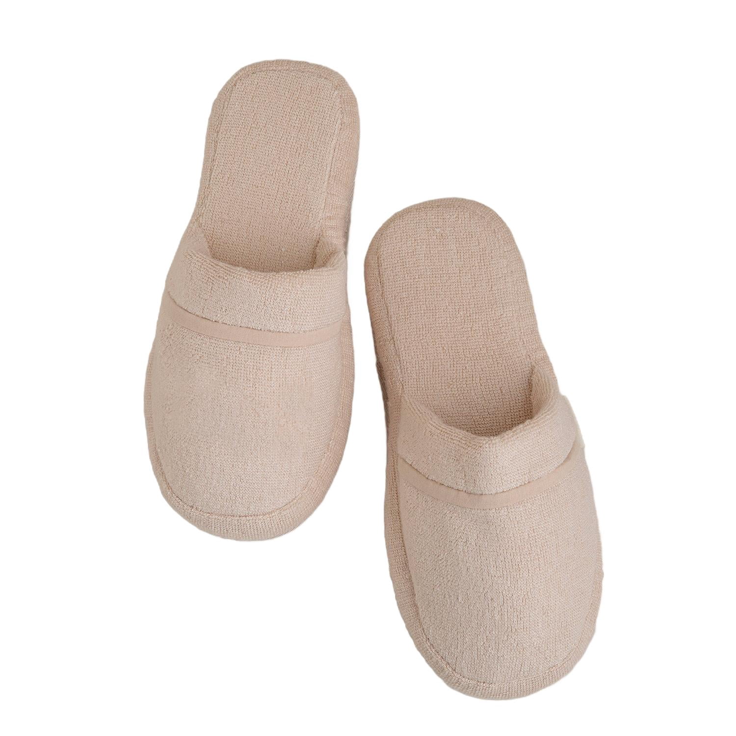 Chakra Solid Unisex Slippers - 60% Cotton, 40% Bamboo, Comfortable and ...