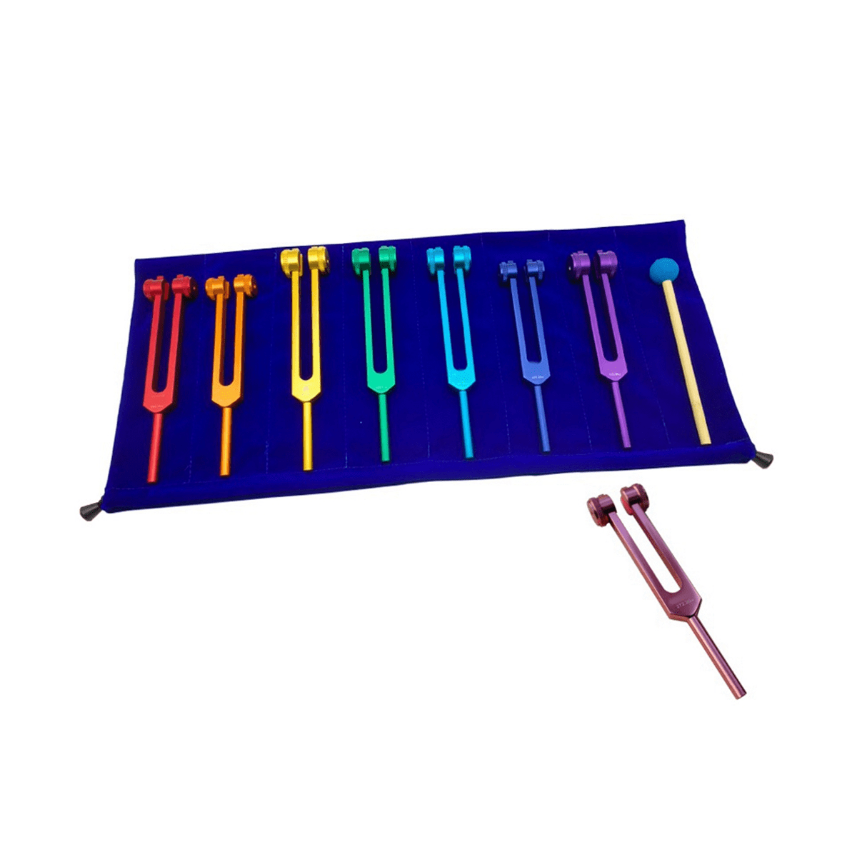 Chakra Tuning Fork Set for Healing, Sound Therapy, Maintaining Perfect ...