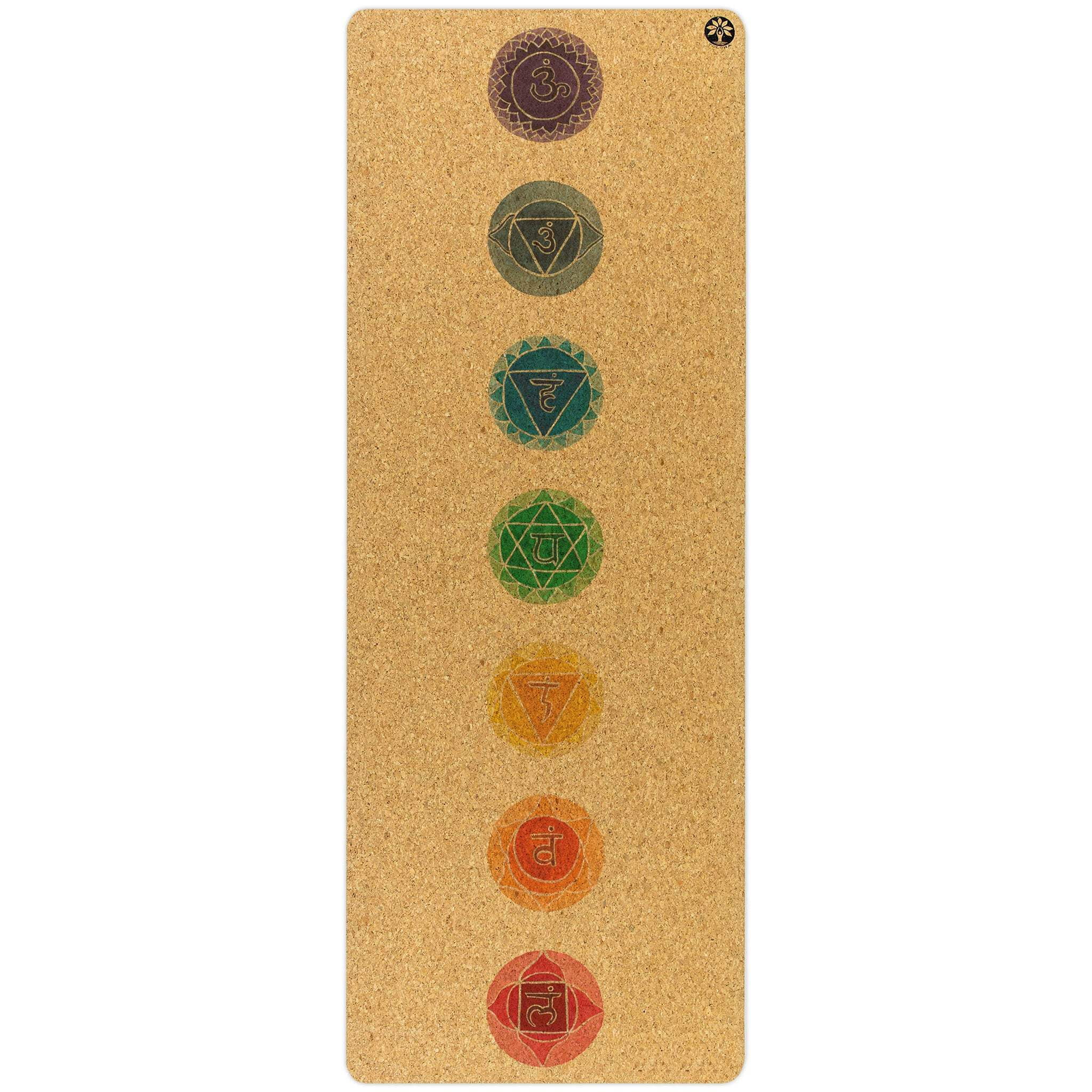 Chakras Original Cork Yoga Mat - Walmart.com