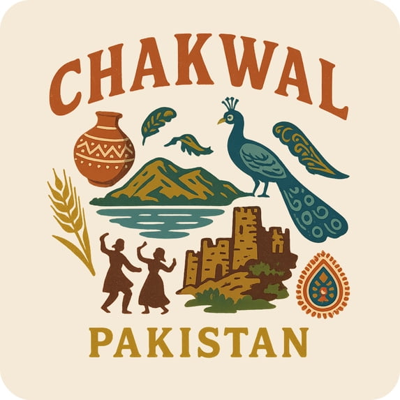Chakwal Pakistan Keepsakes Souvenir Vinyl Sticker – Destination Travel ...