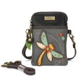 Chala Women's Adjustable Strap Fabric Lining PU Leather Crossbody Purse ...