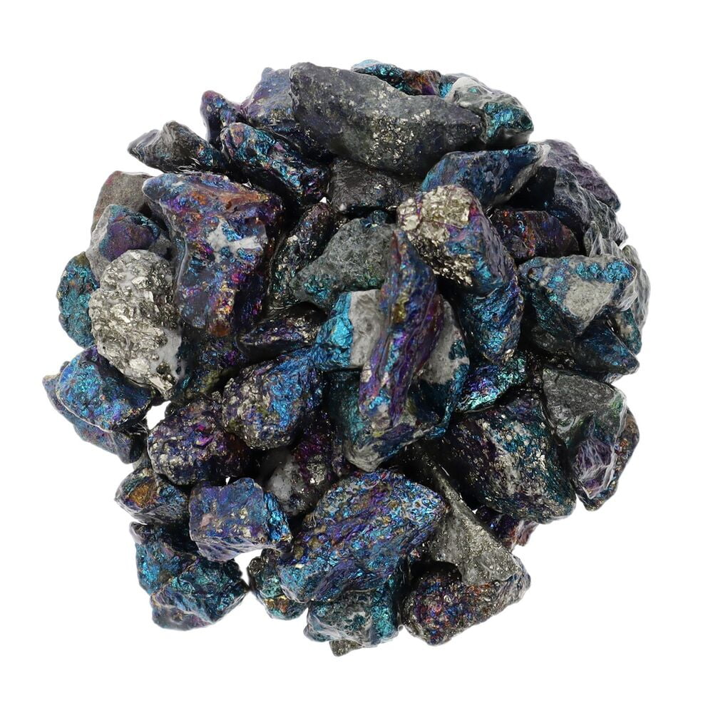 Chalcopyrite Peacock Ore - 0.5" to 1" - Wholesale Rough Stone Specimens ...