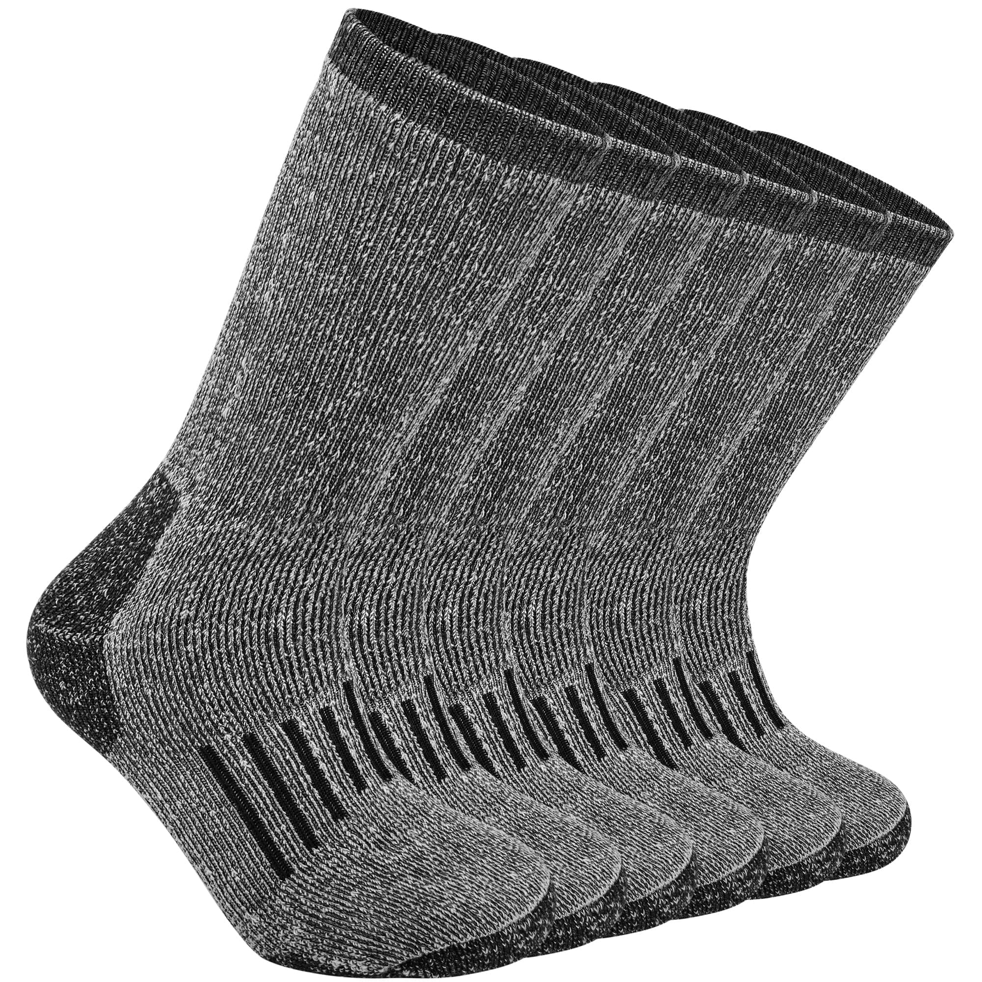 KOITHOT 3 Pack Merino Wool Socks for Men & Women, Thermal Boot Warm ...