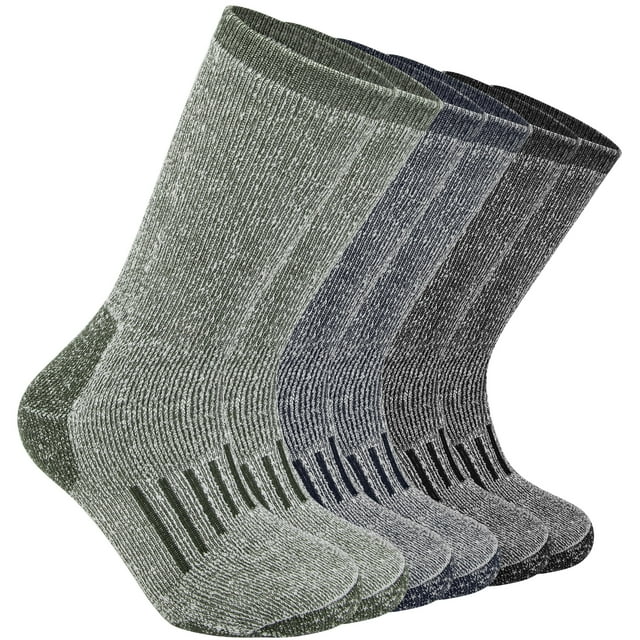 Chalesta Unisex Merino Wool Socks,Thermal Boot Warm Hikers Hunting ...