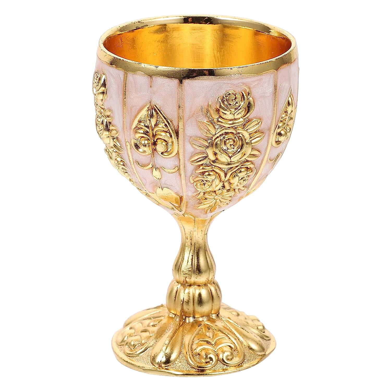Chalice Goblet Cups Vintage Golden Chalice of King Arthur Medieval ...