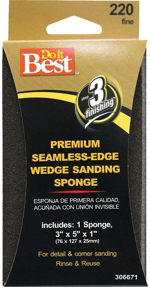 Chalk & Mason Line, 220 WEDGE SANDING SPONGE - Walmart.com